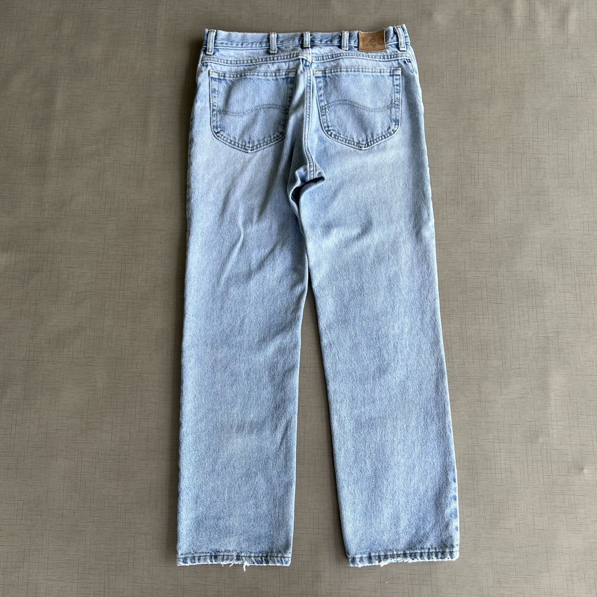 Vintage Vintage 1990’s Lee Dungarees USA Made Light Denim Jeans | Grailed