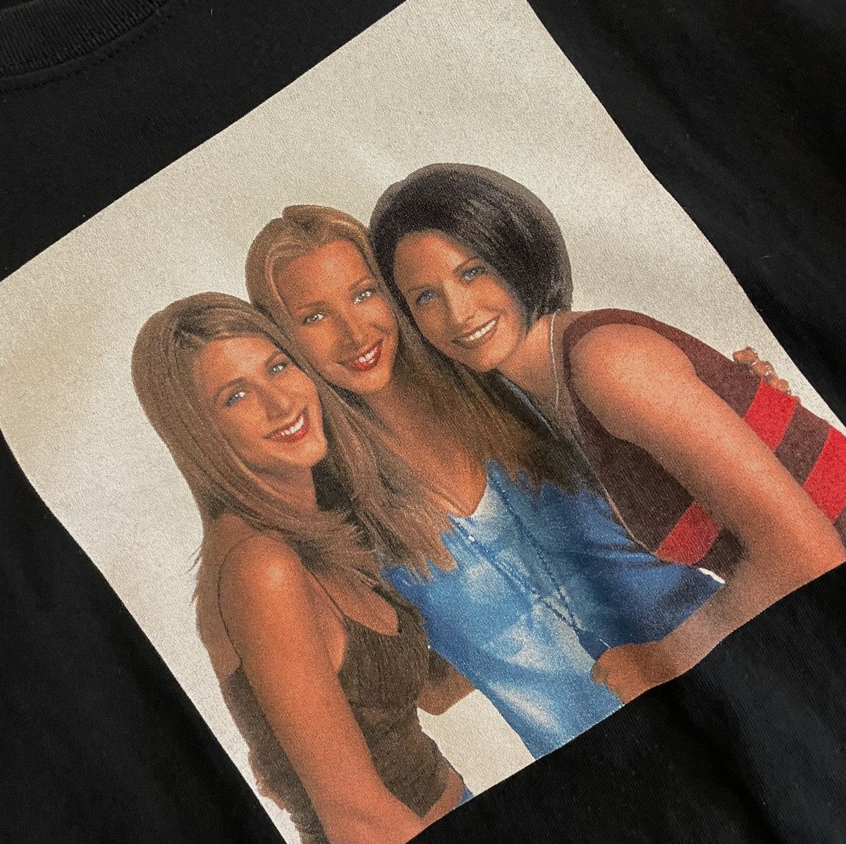 Ripple Junction Rare Vintage Friends Sitcom Black Long Sleeved Shirt | Grailed