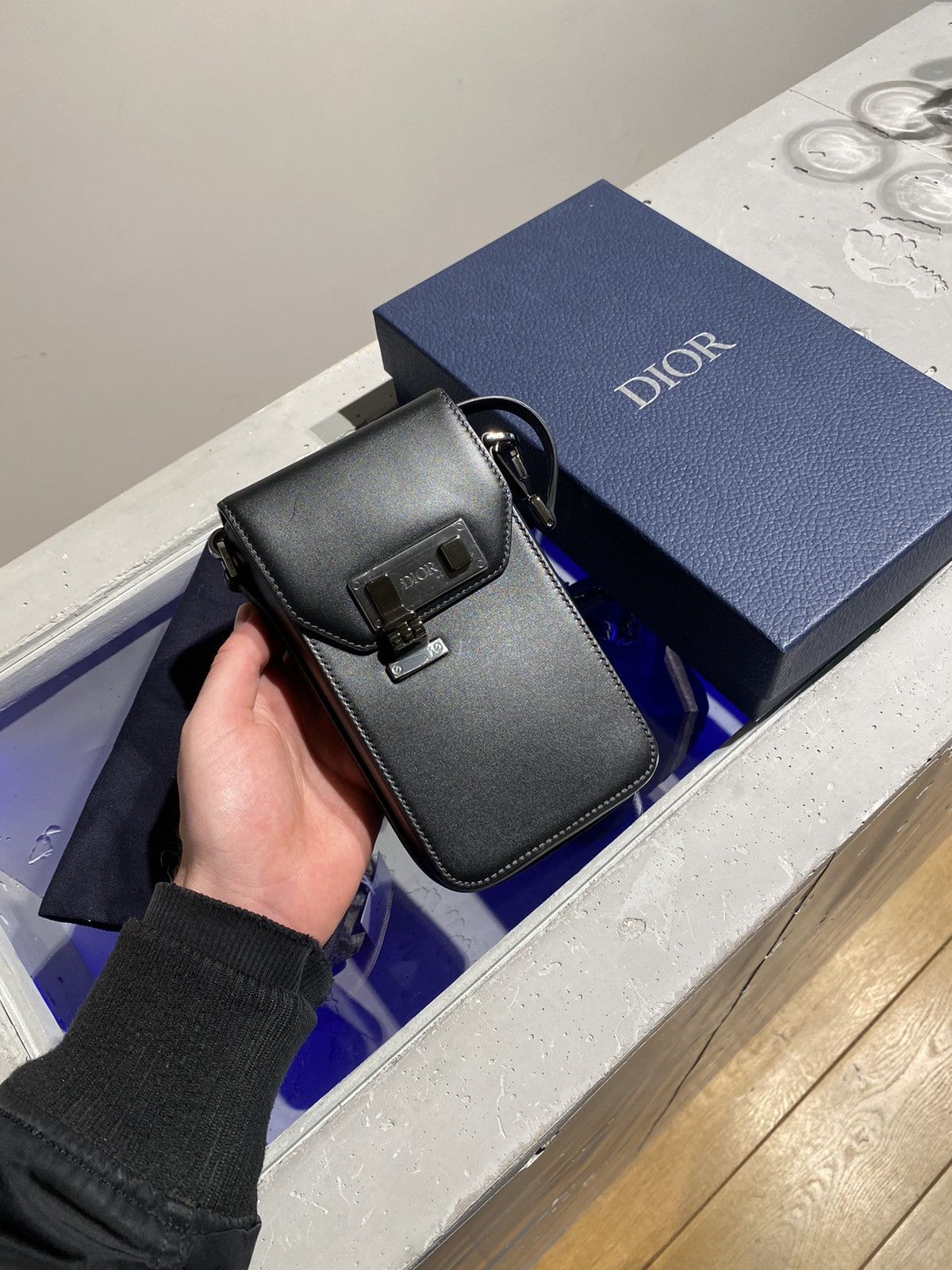 Dior Dior Messenger Bag Leather | Grailed