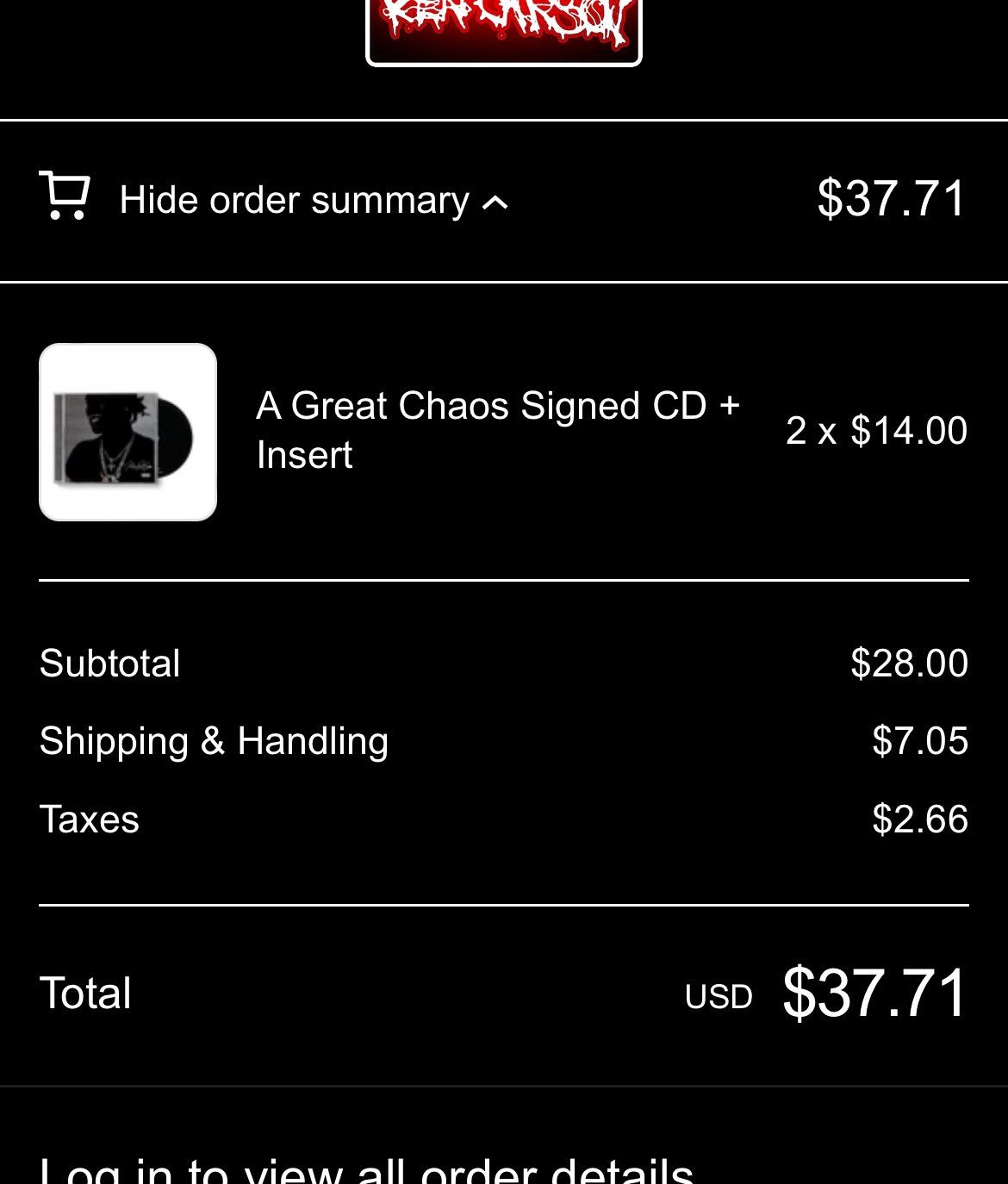 Ken Carson SIGNED Ken Carson AGC CD + Insert | Grailed