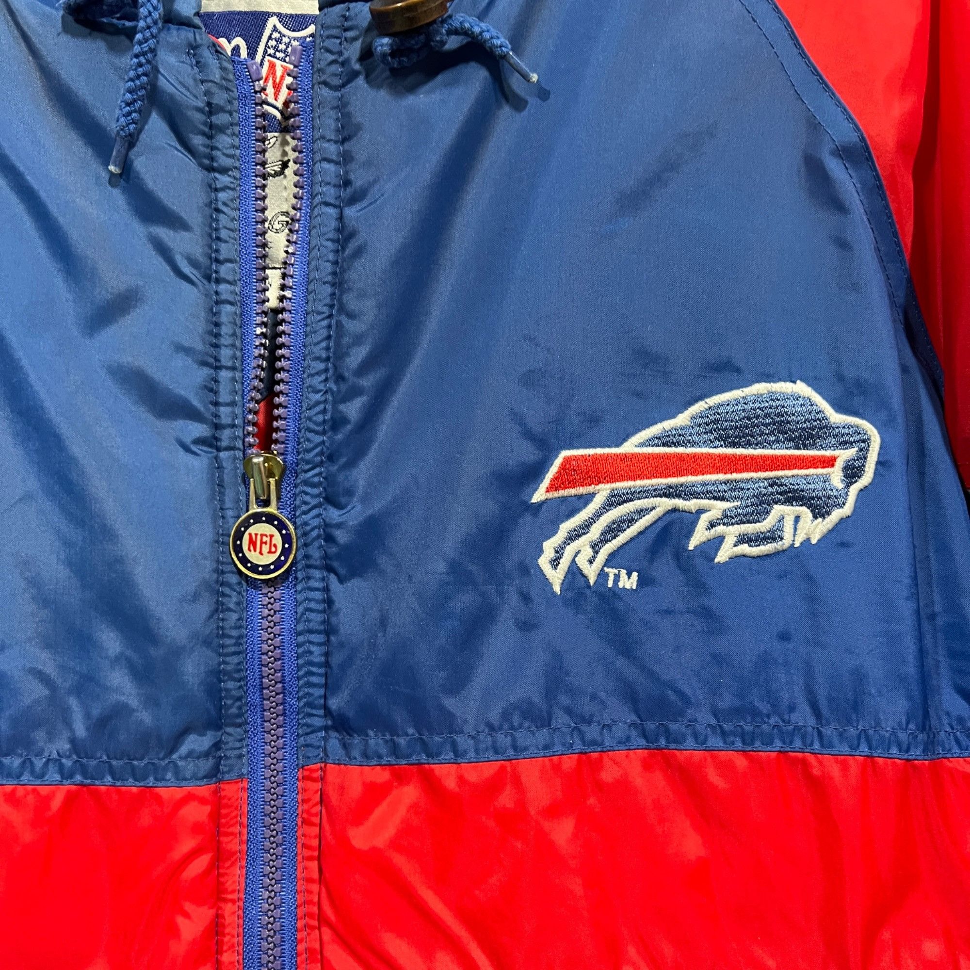 NFL vintage buffalo bills puffer jacket size XL | Grailed