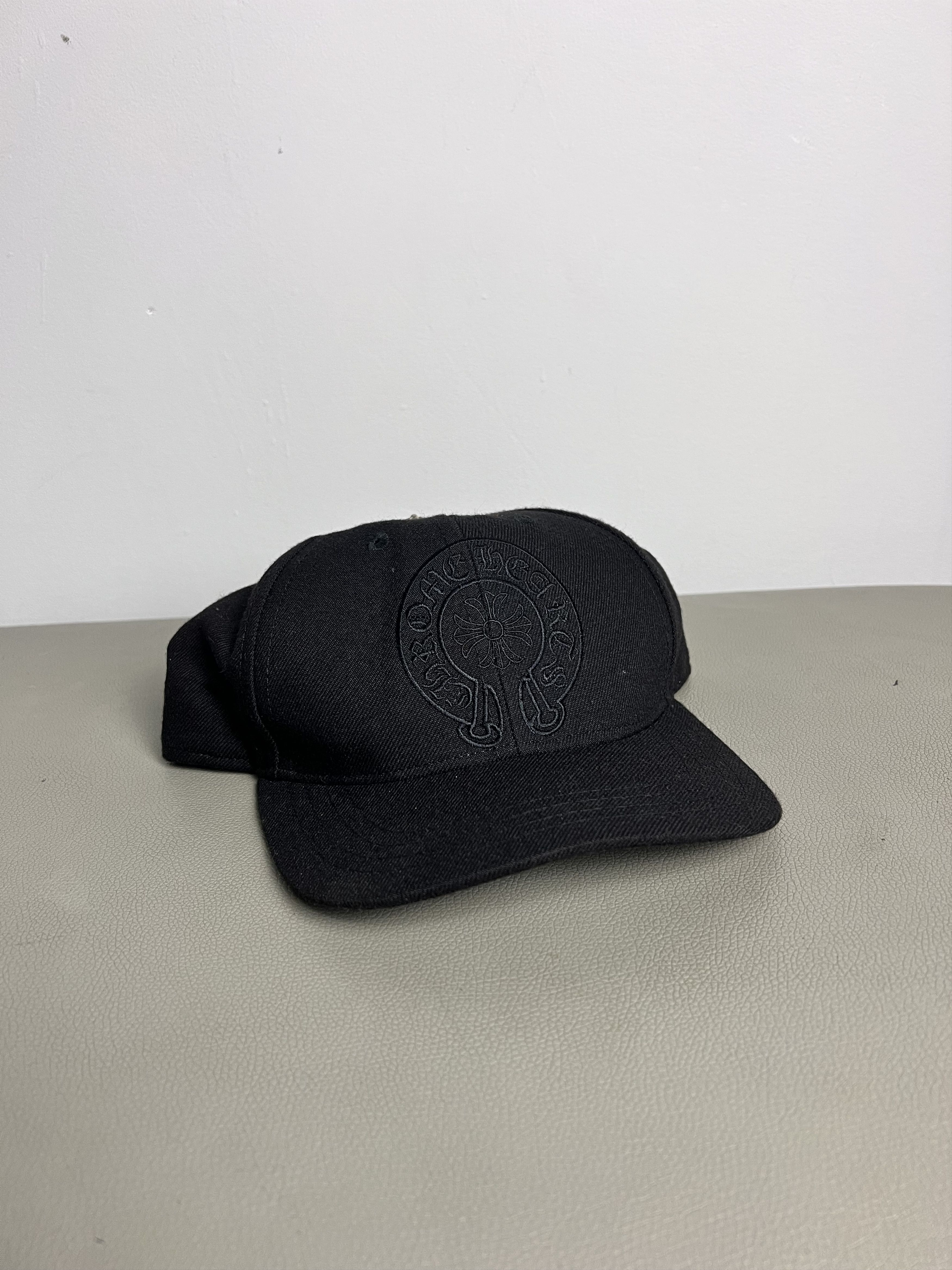 Chrome Hearts Chrome Hearts - Fitted Black on Black - 7 1/4 Fit | Grailed