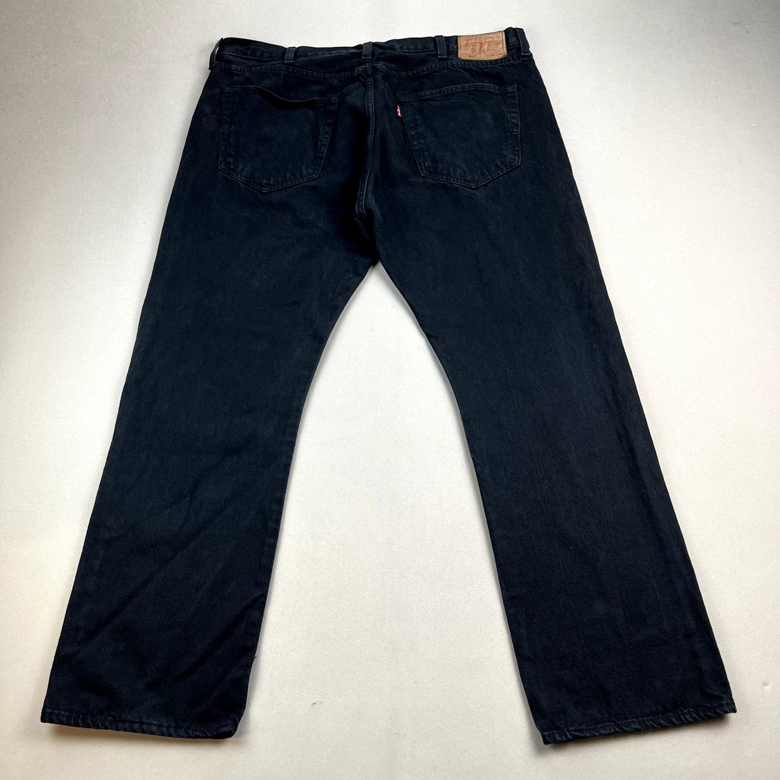 Levi's Levis 501 Jeans 40x30 Black Denim Original Straight Charcoal ...