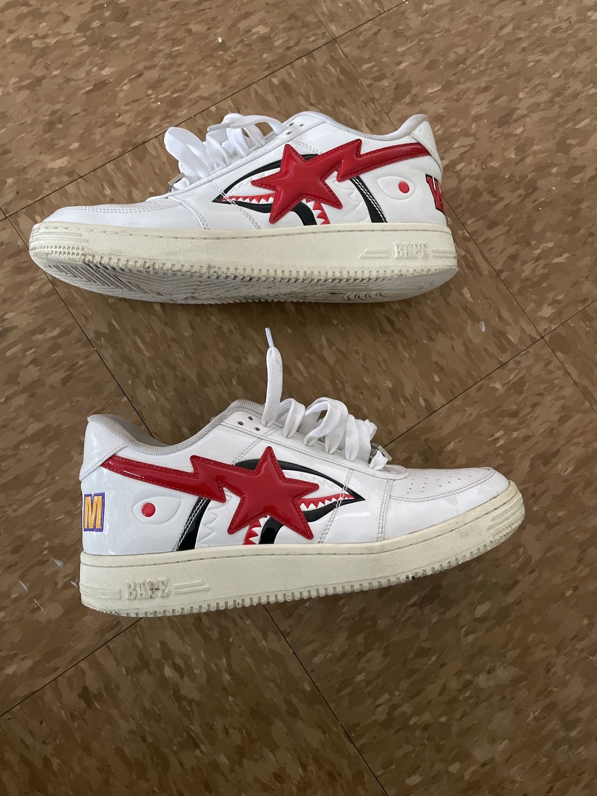 Bape Shark Bapesta Low M2 | Grailed