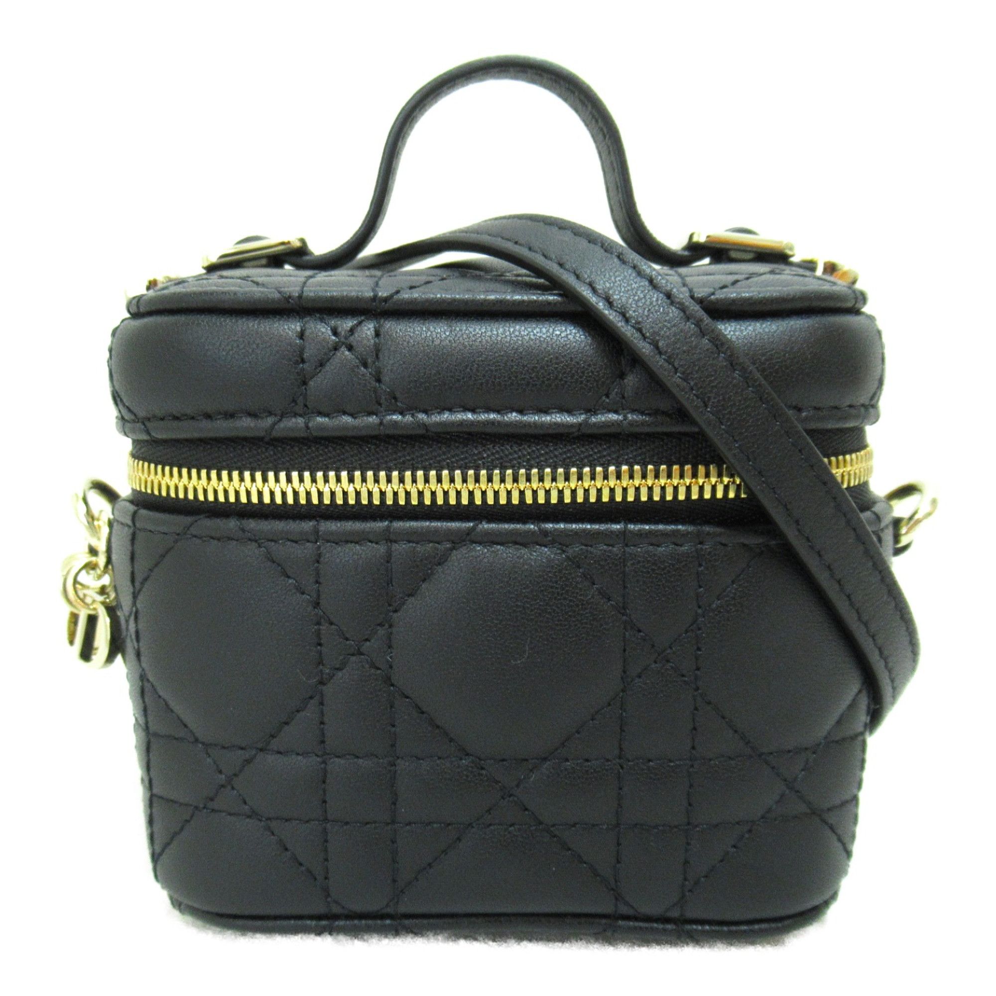 Dior Dior micro vanity Black Lambskin (sheep leather) | Grailed