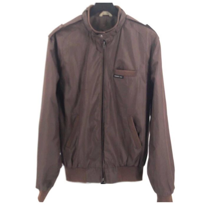 Members Only 80s members only brown windbreaker jacket 1980s vintage ...