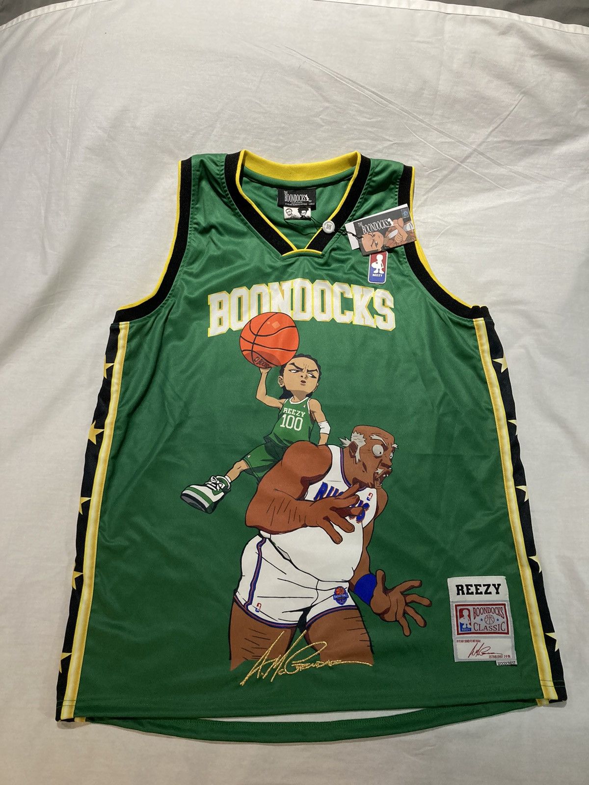 Cartoon Network Officially Licensed The Boondocks Jersey, size large ...