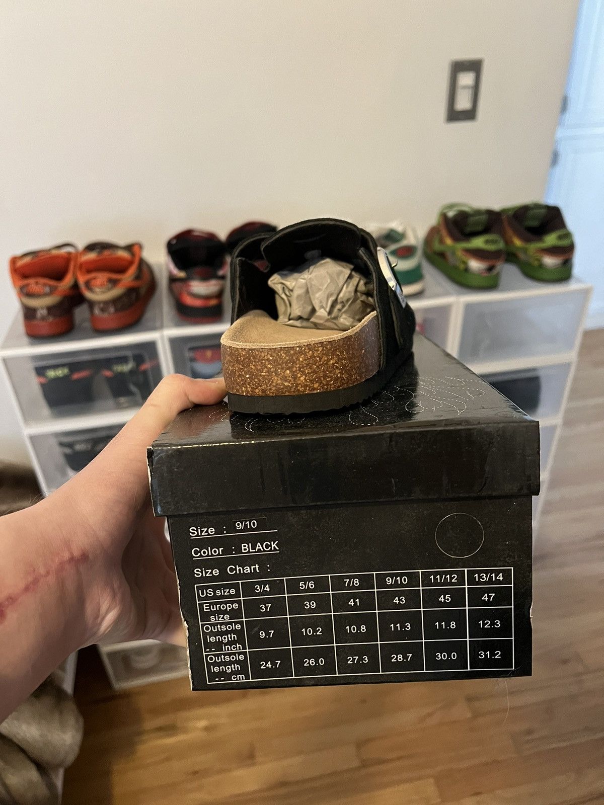 Streetwear Octavious marks clogs chat noir colorway | Grailed