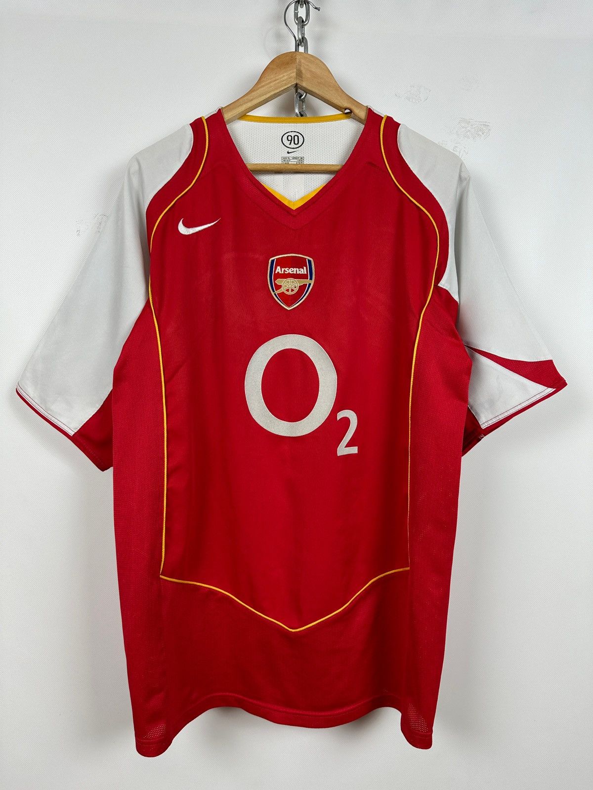 Nike 2005/06 Nike Total 90 Arsenal Henry 14 Vintage Soccer Jersey | Grailed