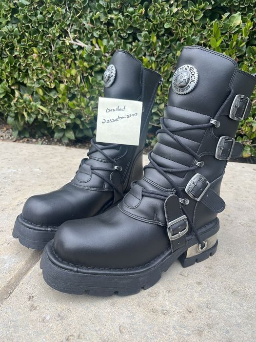 New Rock New rock metal heel | Grailed