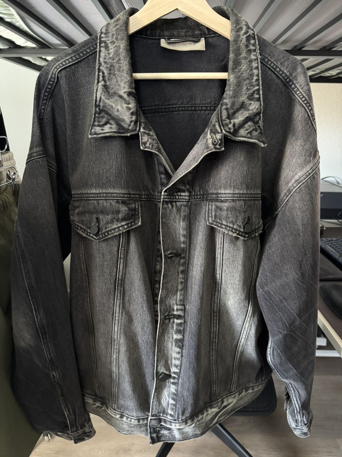 Essentials Fear of God Essentials Denim Jacket | Grailed