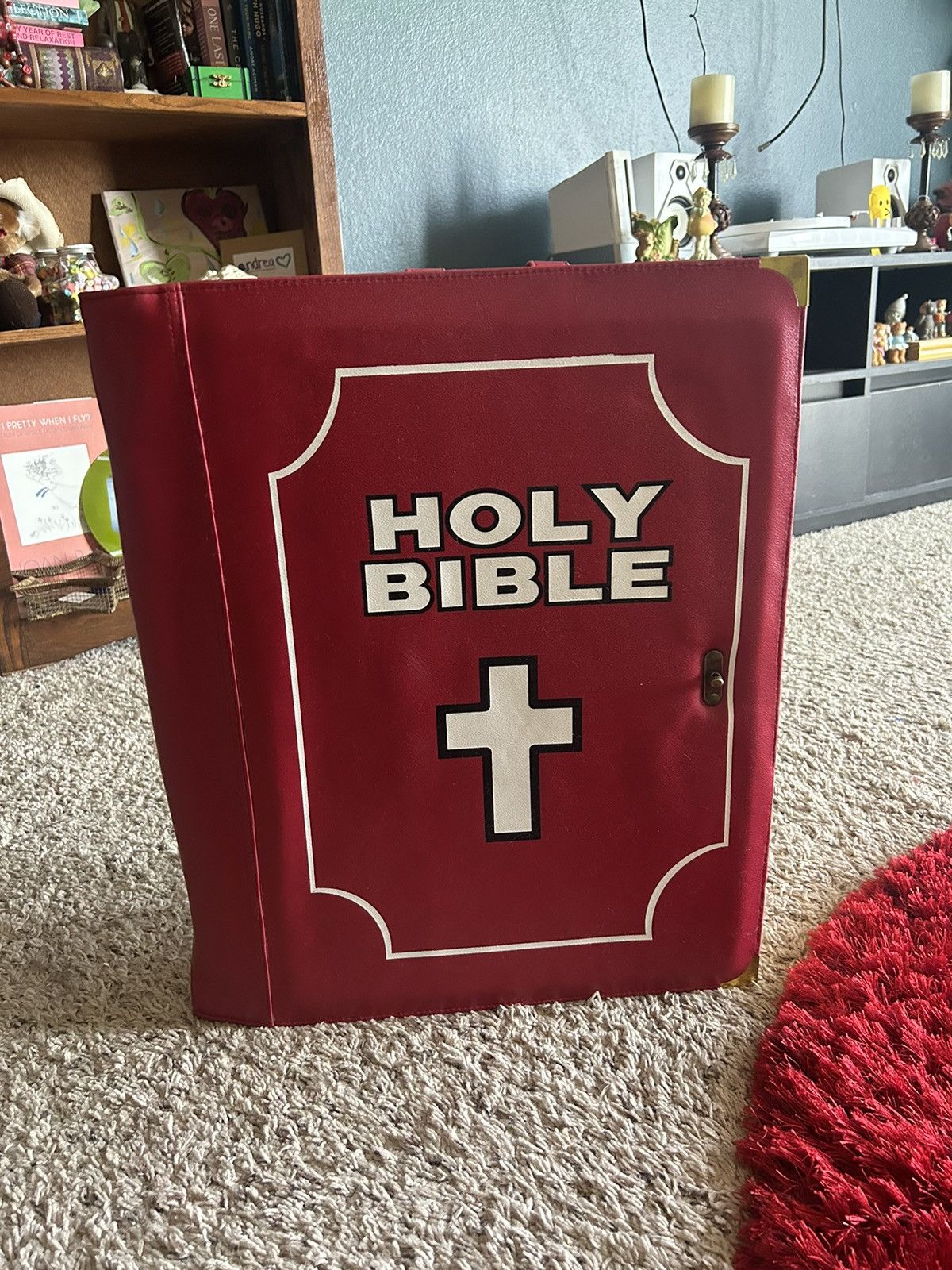 Streetwear grimy kids holy bible backpack | Grailed