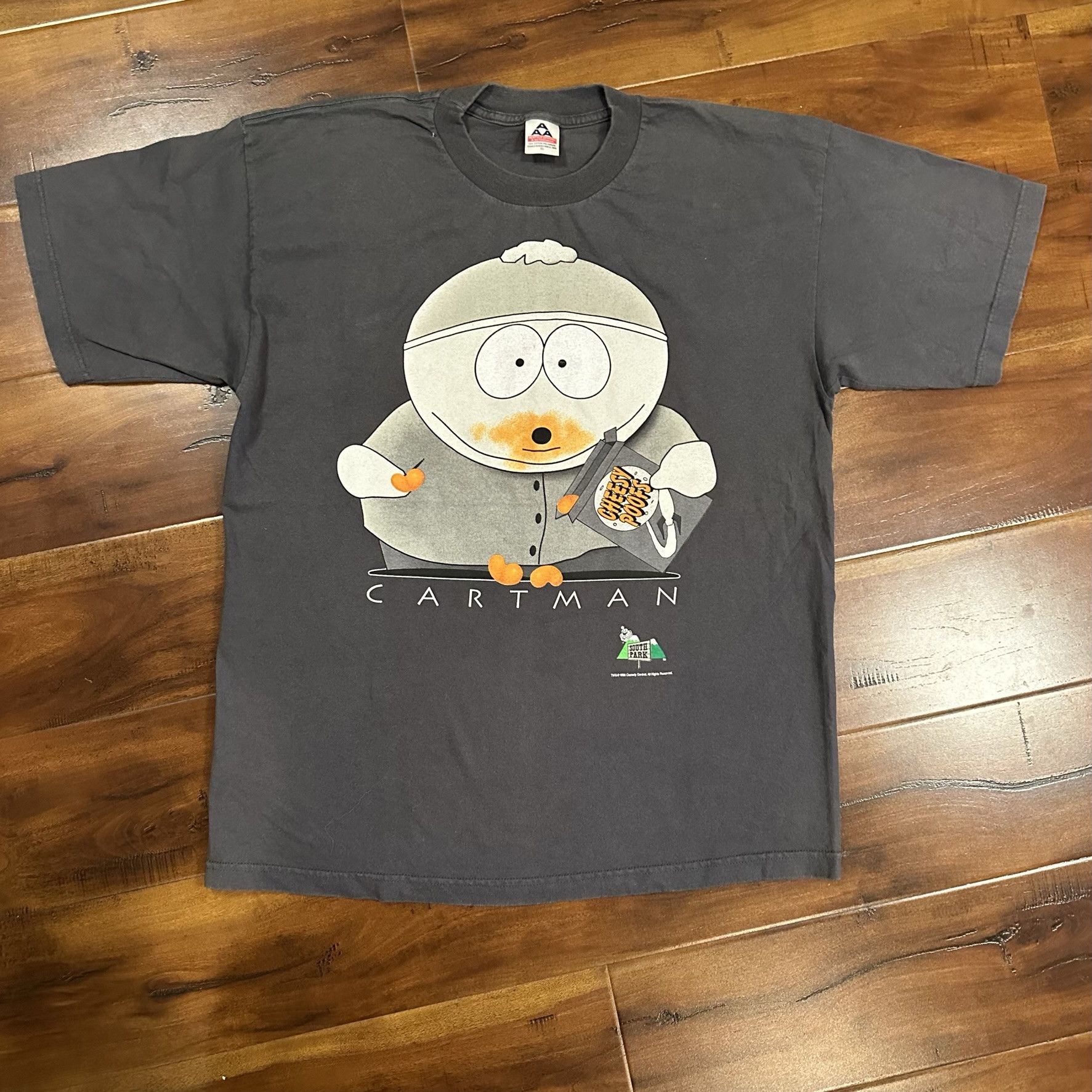 Vintage South Park Eric Cartman Cheesy Poofs Cartoon T-shirt | Grailed