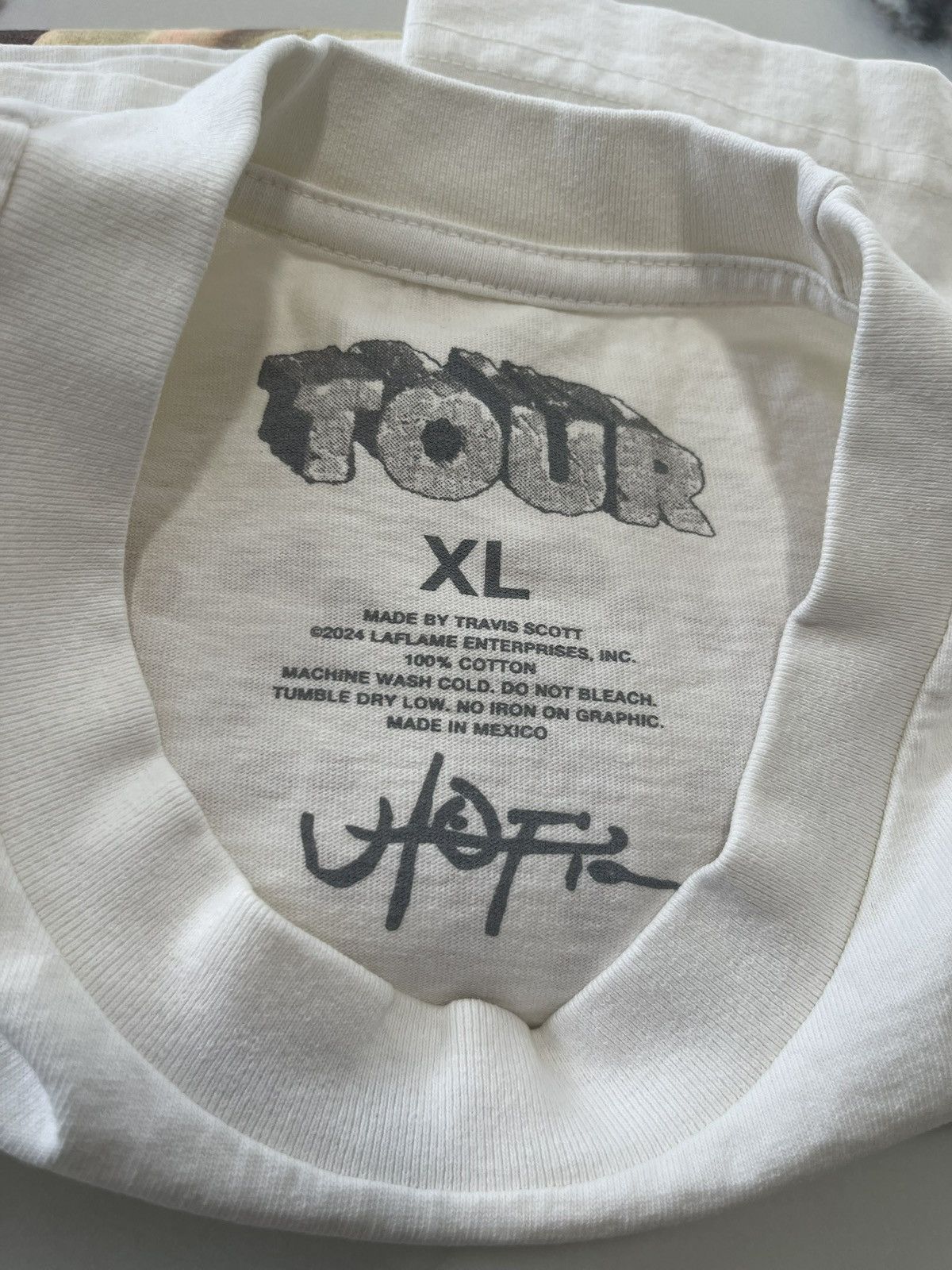 Travis Scott Travis Scott Circus Maximus Euro 2024 Tour Merch Shirt XL ...
