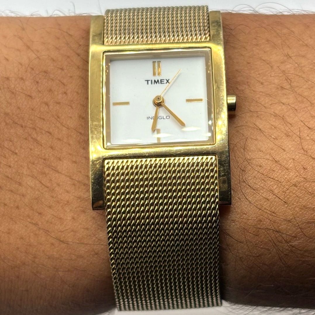 Timex Vintage Gold Timex Watch | Grailed