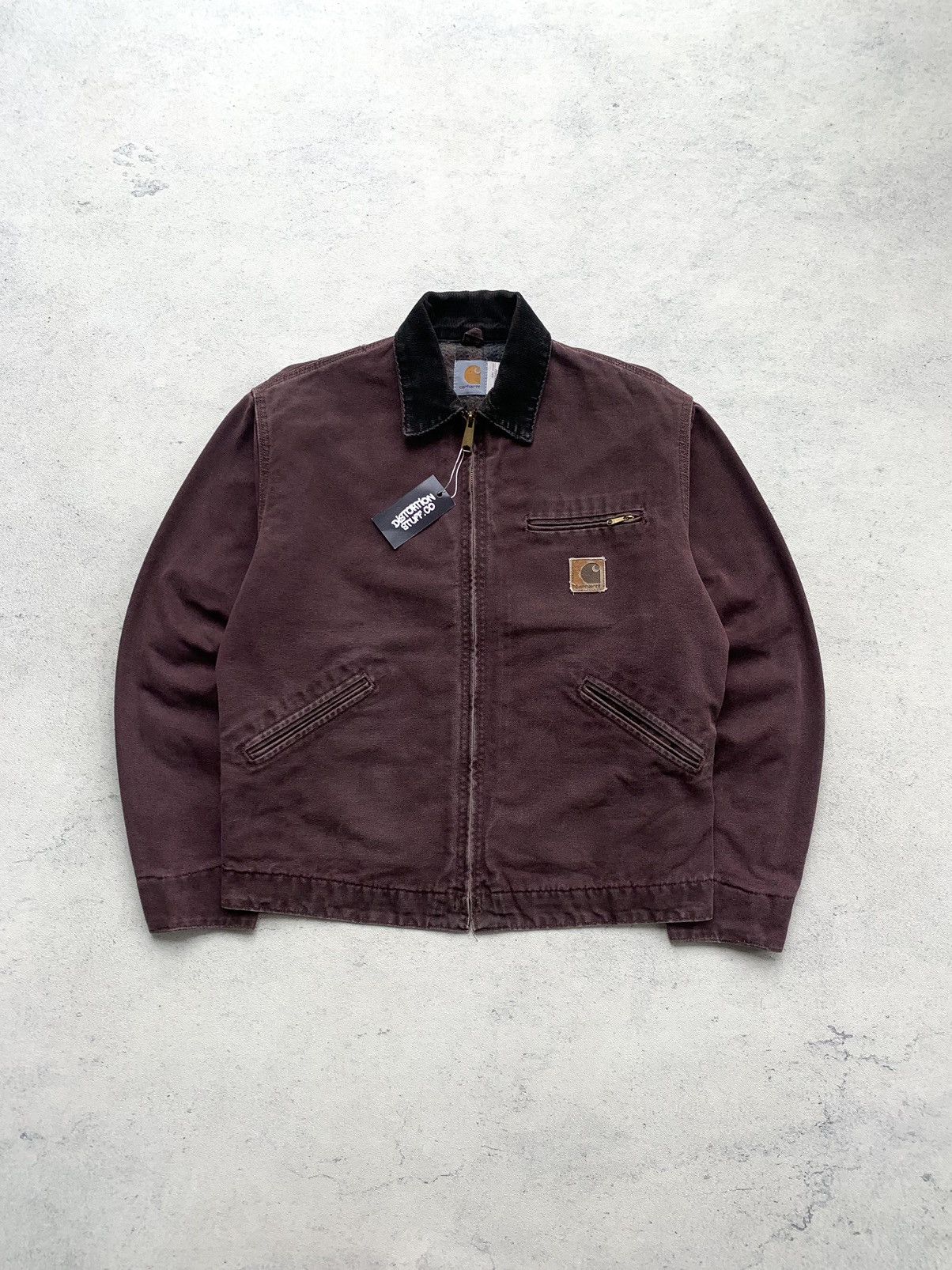 Vintage Vintage carhartt detroit jacket J43 BRG J97 | Grailed