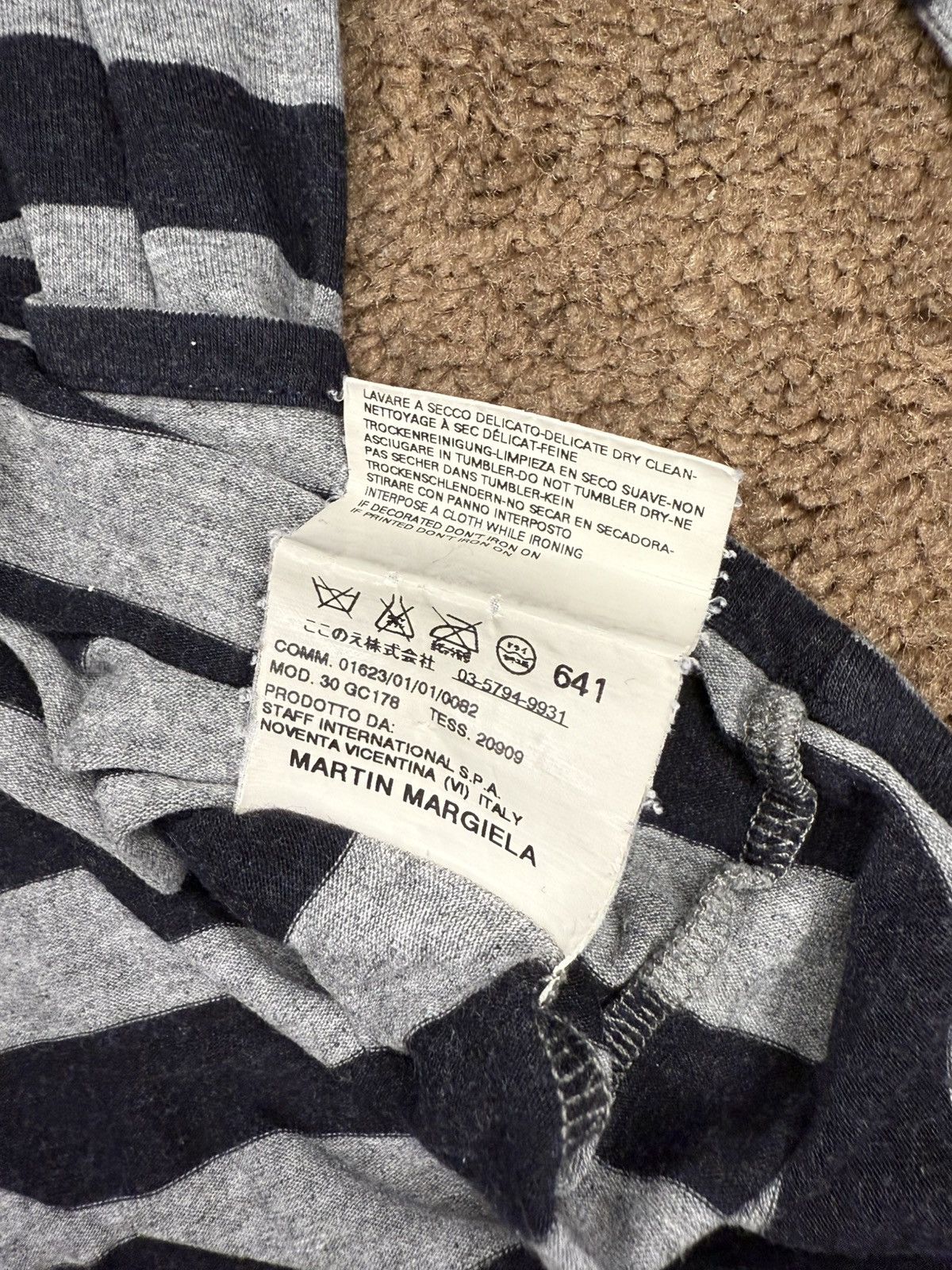 Maison Margiela AW08 Striped Long Sleeve | Grailed