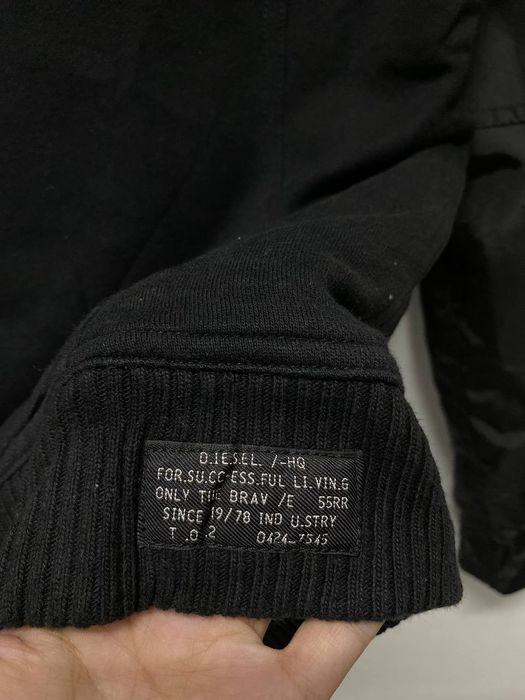 Diesel diesel industry jacket nylon sleeves nice design | Grailed