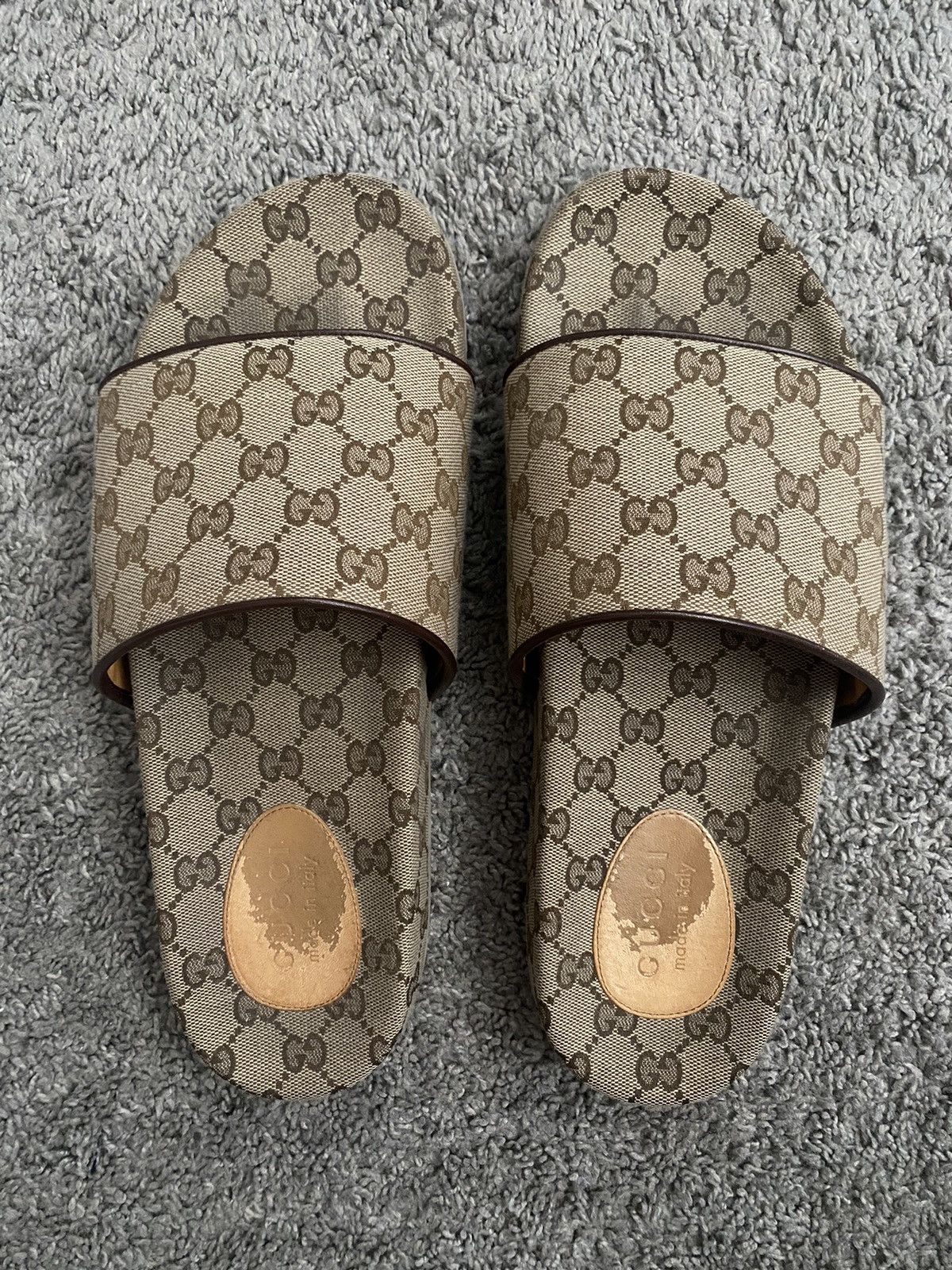 Gucci Gucci Supreme Slides | Grailed