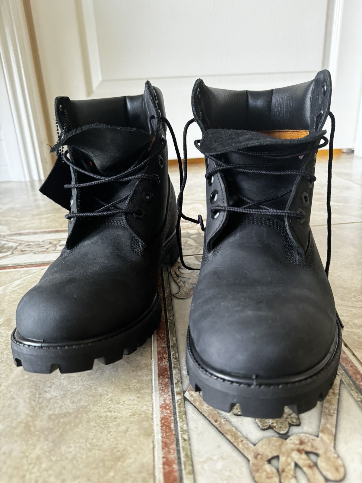 Timberland Black Premium Timbs 6 inch Boot | Grailed