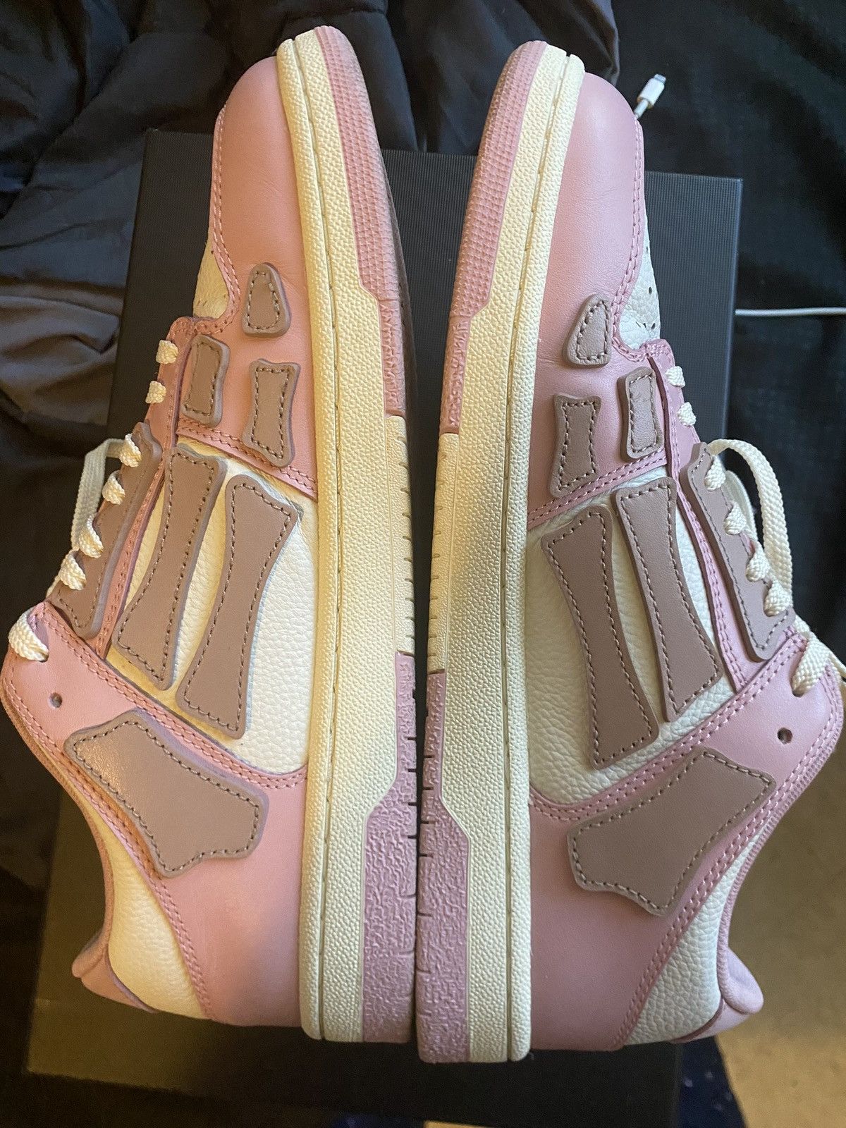 Amiri Pink skeleton mike Amiris | Grailed