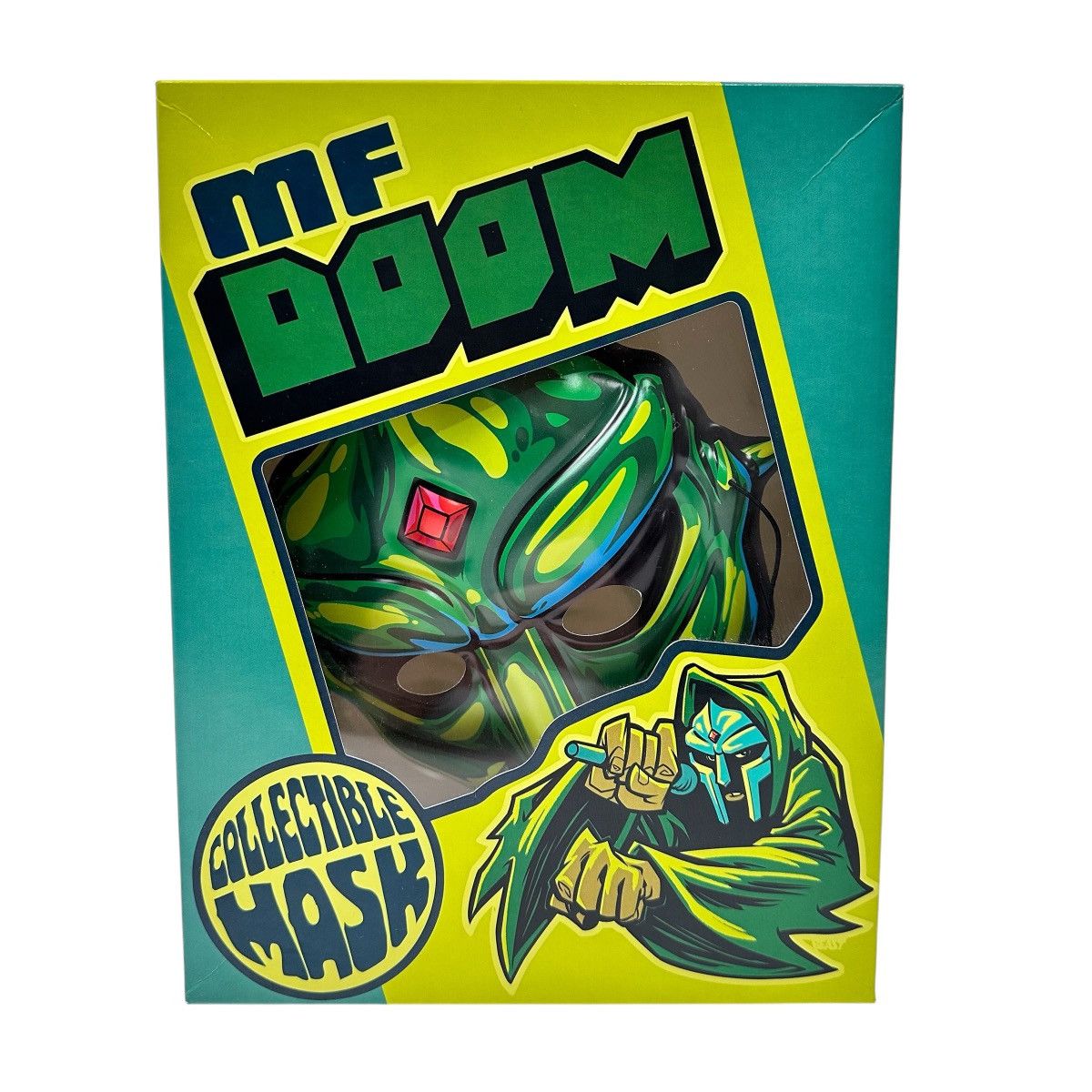 Mf Doom × Rhymesayers MF DOOM Collectible Mask Emerald Green Limited ...