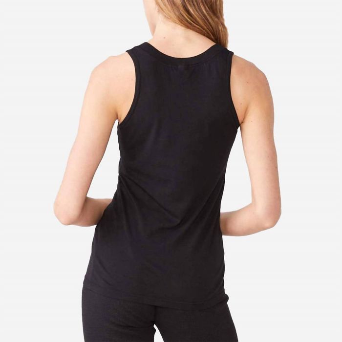 Monrow Narrow Tank In Black | Grailed