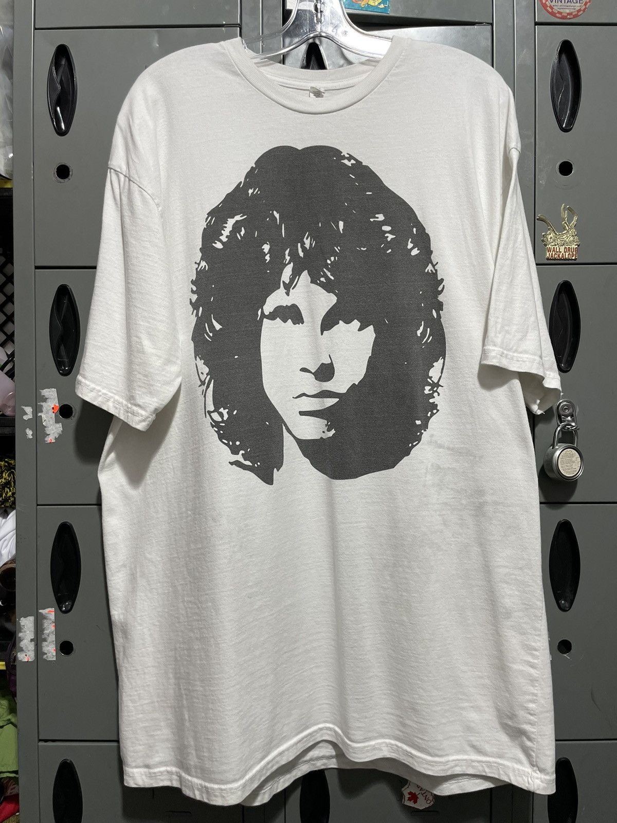 Art × Band Tees × Vintage Jim Morrison The doors stencil art classic ...