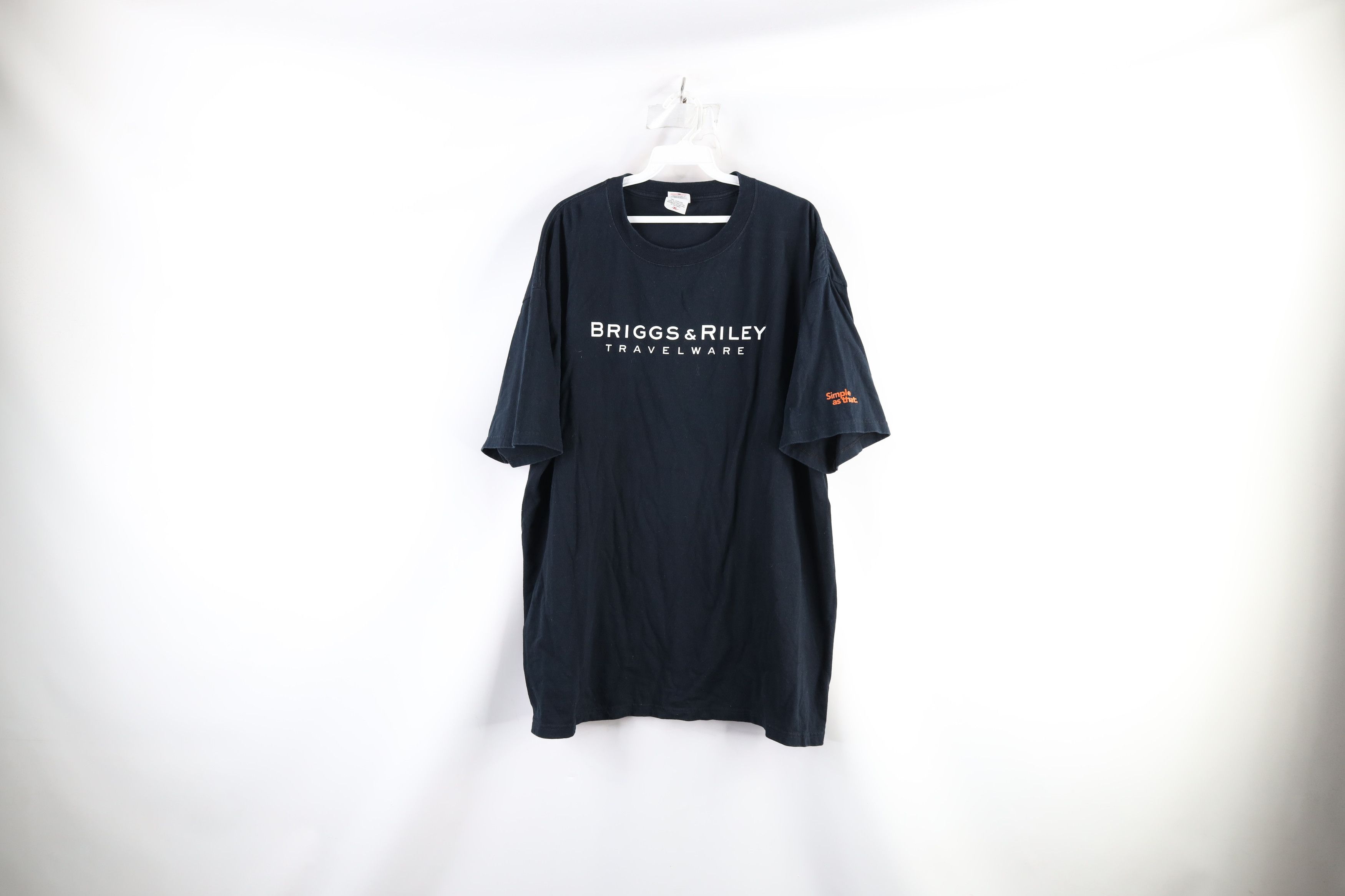 Vintage Vintage Briggs & Riley Travelware Short Sleeve T-Shirt Black ...