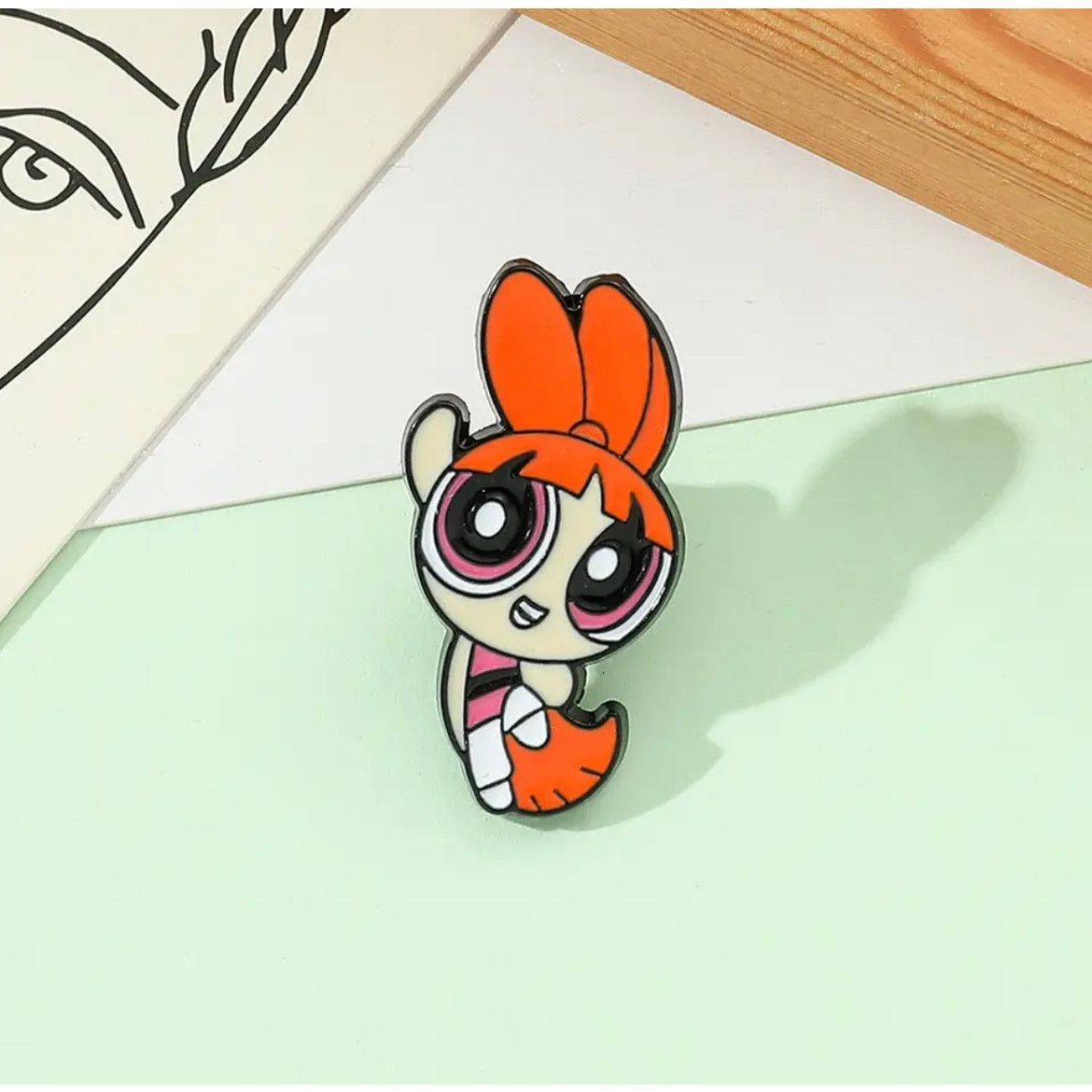 Usaf The Powerpuff Girls Blossom Enamel Pins 19-1 | Grailed