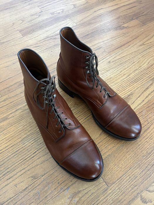 Viberg Viberg Halkett Boot - Brown Calf | Grailed