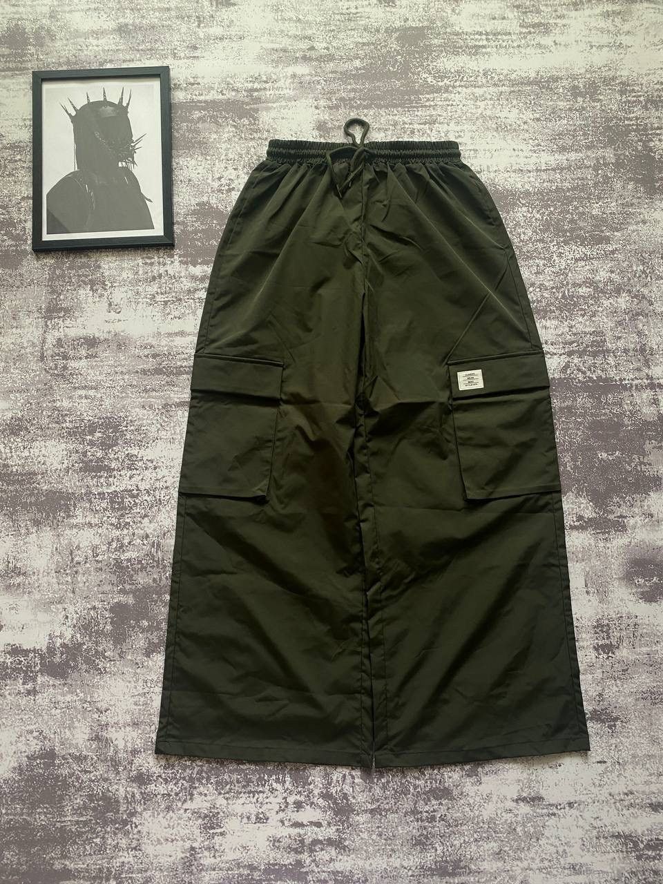 Japanese Brand × Streetwear Baggy Nylon Track Pants Opium Style | Grailed