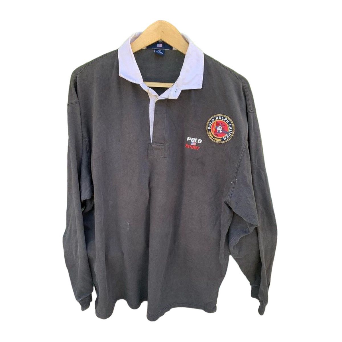 Polo Ralph Lauren × Vintage Vintage Polo Sport RL Rugby Polo Shirt ...