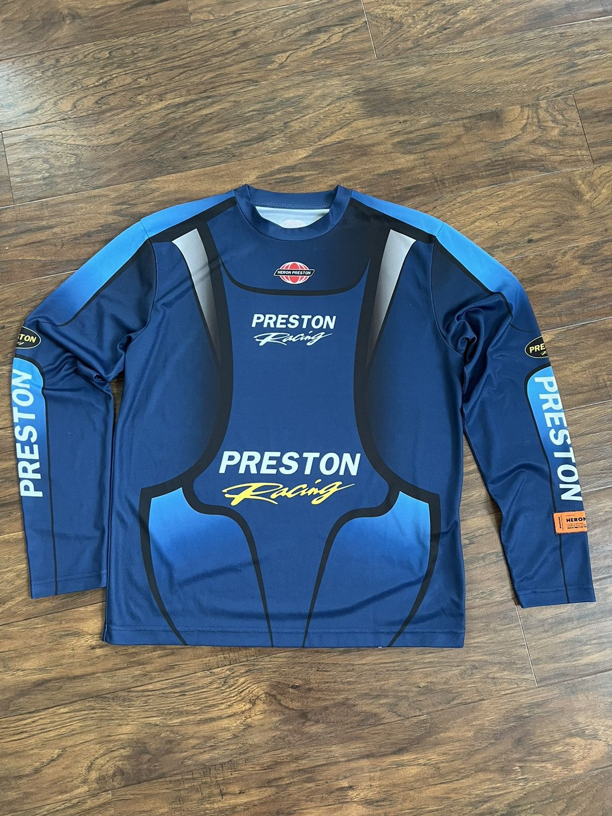 Heron Preston Heron Preston Racing dry fit long sleeve | Grailed