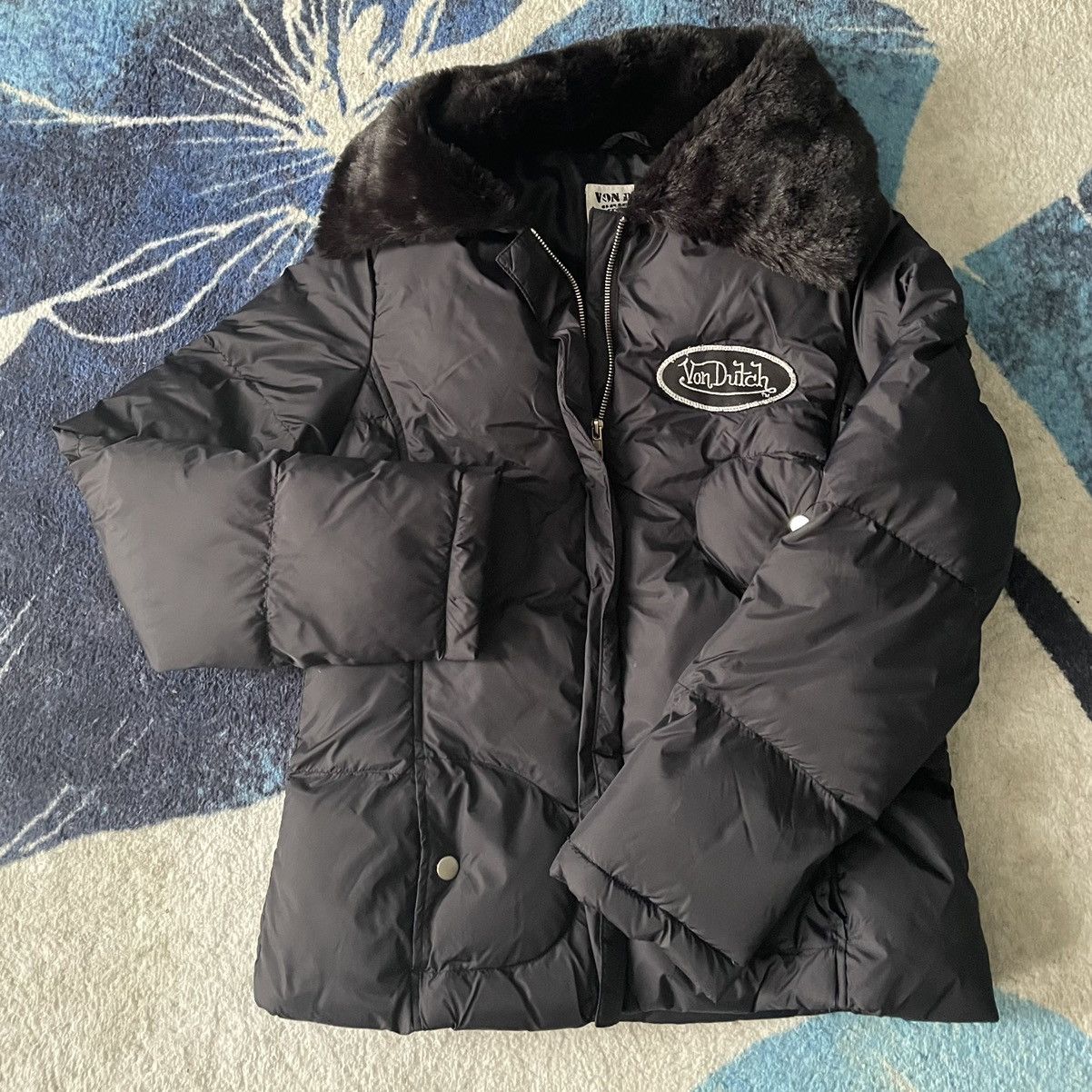 Vintage Von Dutch Puffer Jacket | Grailed