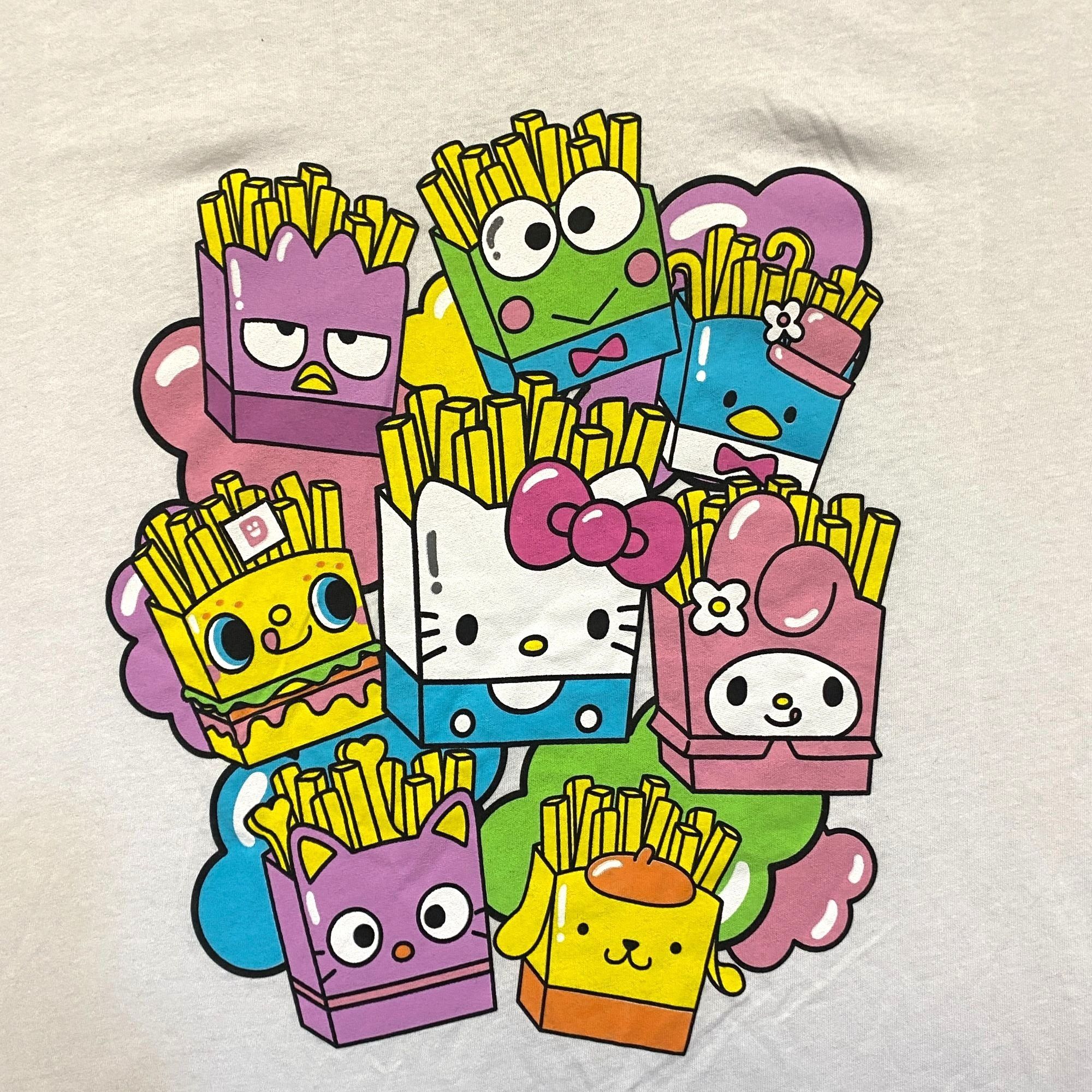 Universal Studios French Fries Hello Kitty and Friends by Sanrio Tee 2X ...