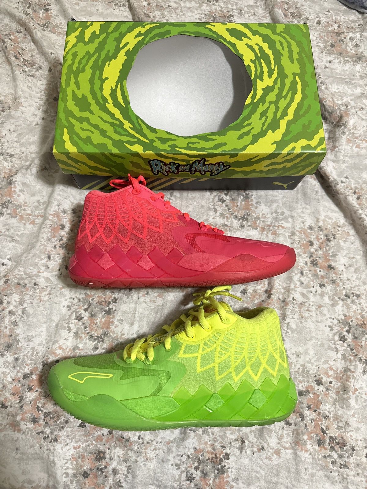 Puma Rick and morty mb1 | Grailed