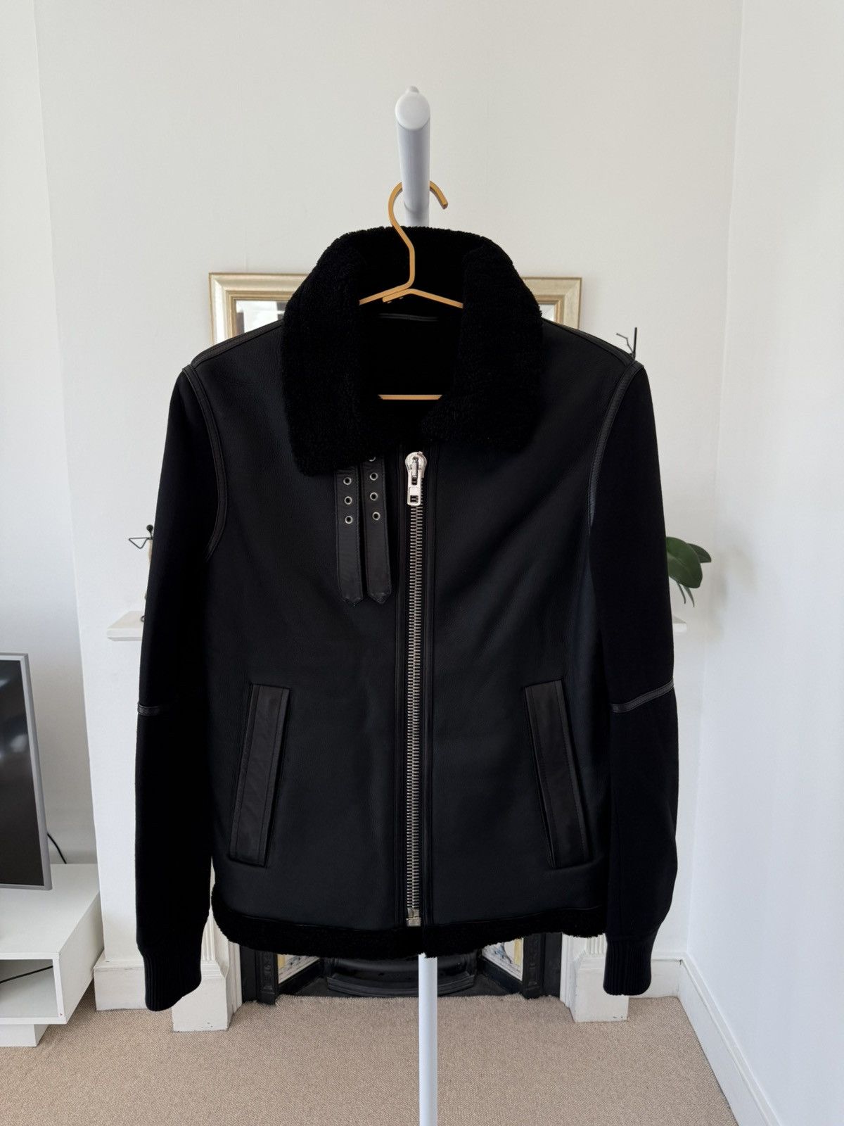 Givenchy Givenchy Shearling Aviator Jacket | Grailed