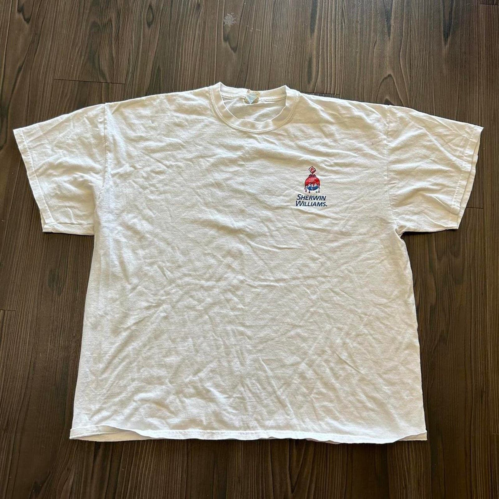 Vintage Sherwin Williams Graphic Tee | Grailed