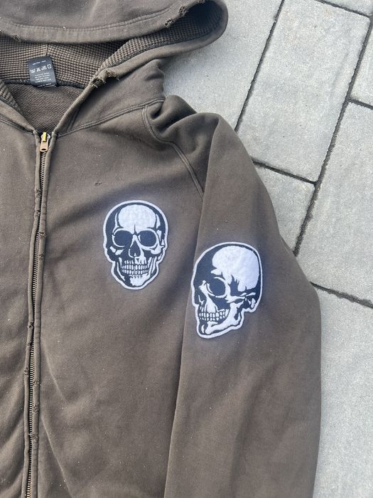 Number (N)ine SS04 Number Nine Double Skull Zip Up | Grailed