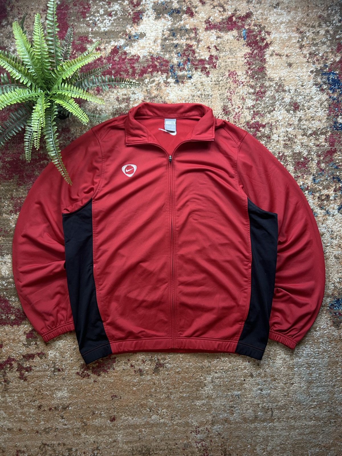 Nike 90’s NIKE RETRO TRACK JACKET Y2K SWOOSH LOGO | Grailed