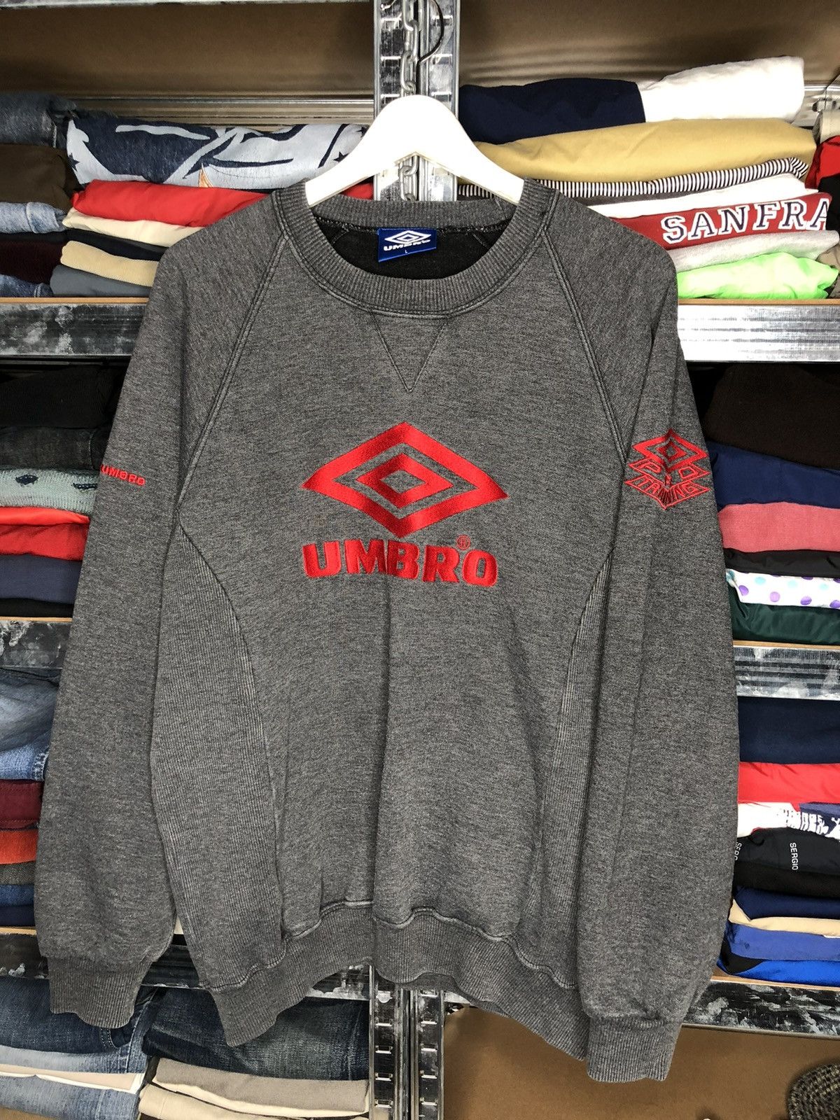Rock Band × Umbro × Vintage Umbro Pro Training ( Liam Gallagher Oasis ...