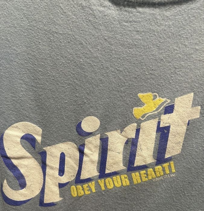 Vintage Crazy Vintage Y2K Obey Spirit Sprite Parody Jesus T-Shirt | Grailed