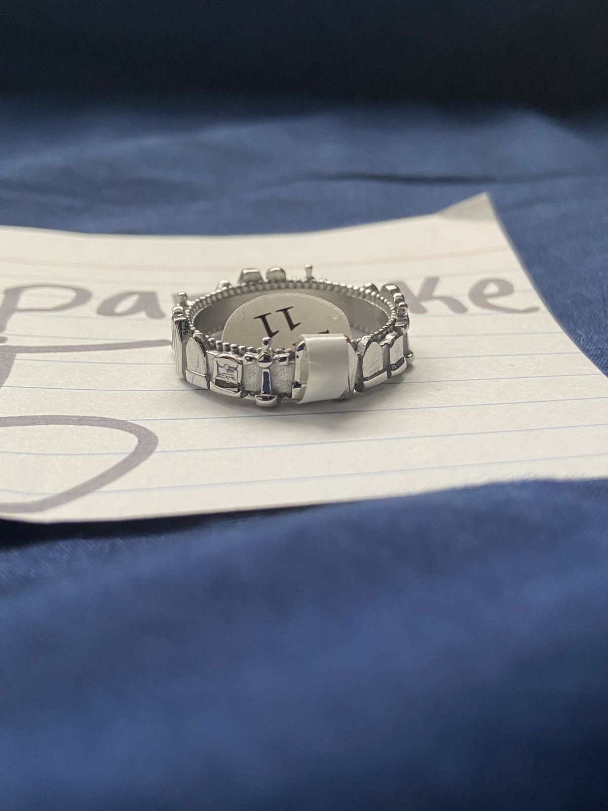 TeamSESH TEAM SESH CEMETERY COFFIN AND HEADSTONE RING | Grailed