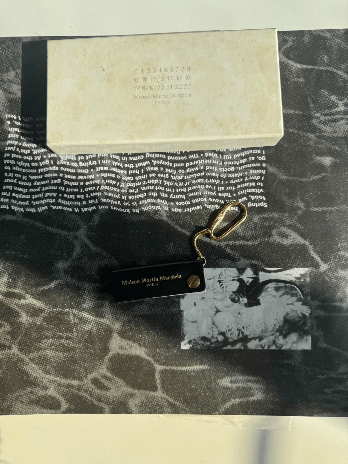 Maison Margiela Maison Margiela Small Note Key Chain | Grailed