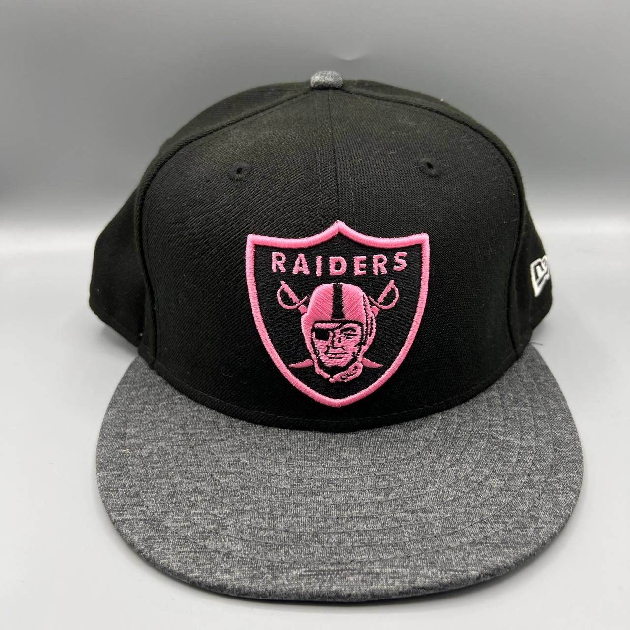 New Era Las Vegas Raiders Hat Men 7 7/8 Embroidered Logo Pink Fitted ...