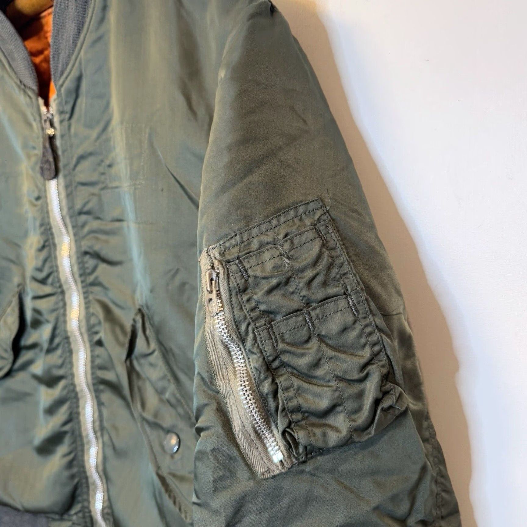 Alpha Industries VINTAGE Alpha Industries Military Flight Jacket 1970s ...