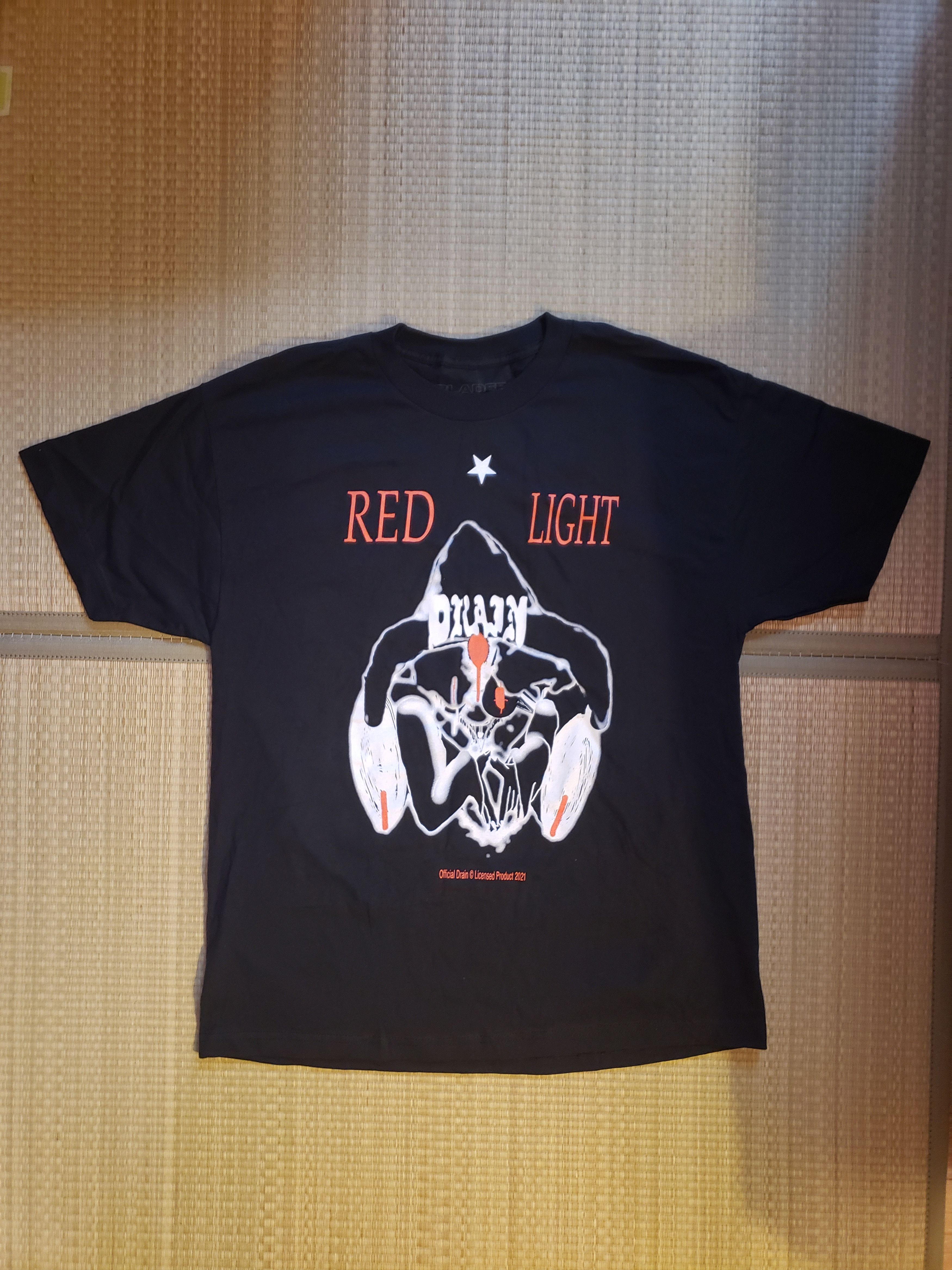 Drain Gang Bladee Red Light Tee | Grailed