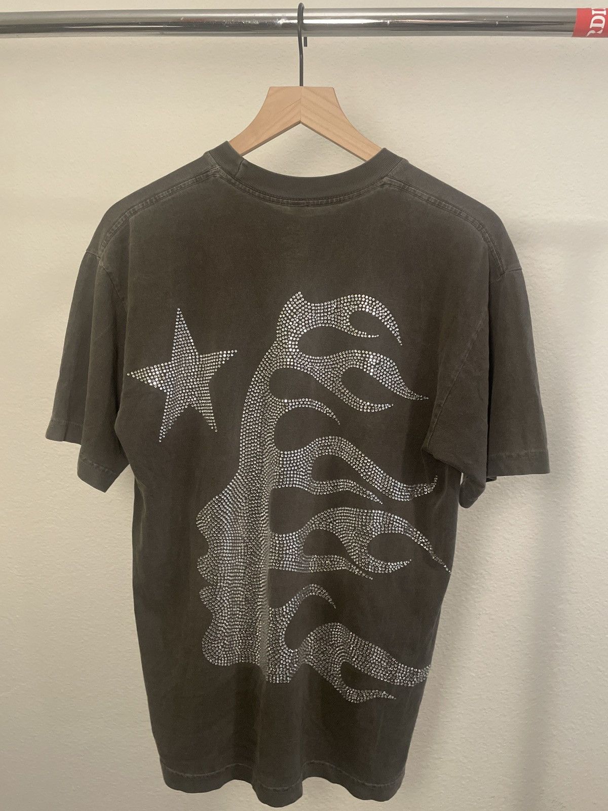 HELLSTAR Hellstar Rhinestone Enlightenment Club T-Shirt | Grailed