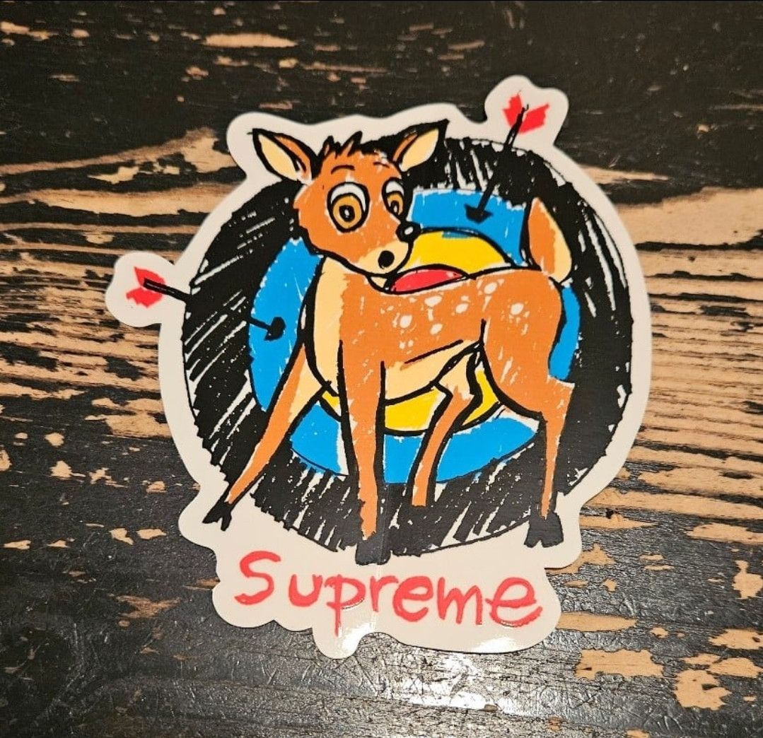Supreme Supreme Deer Sticker SS22 + FREE SURPRISE | Grailed